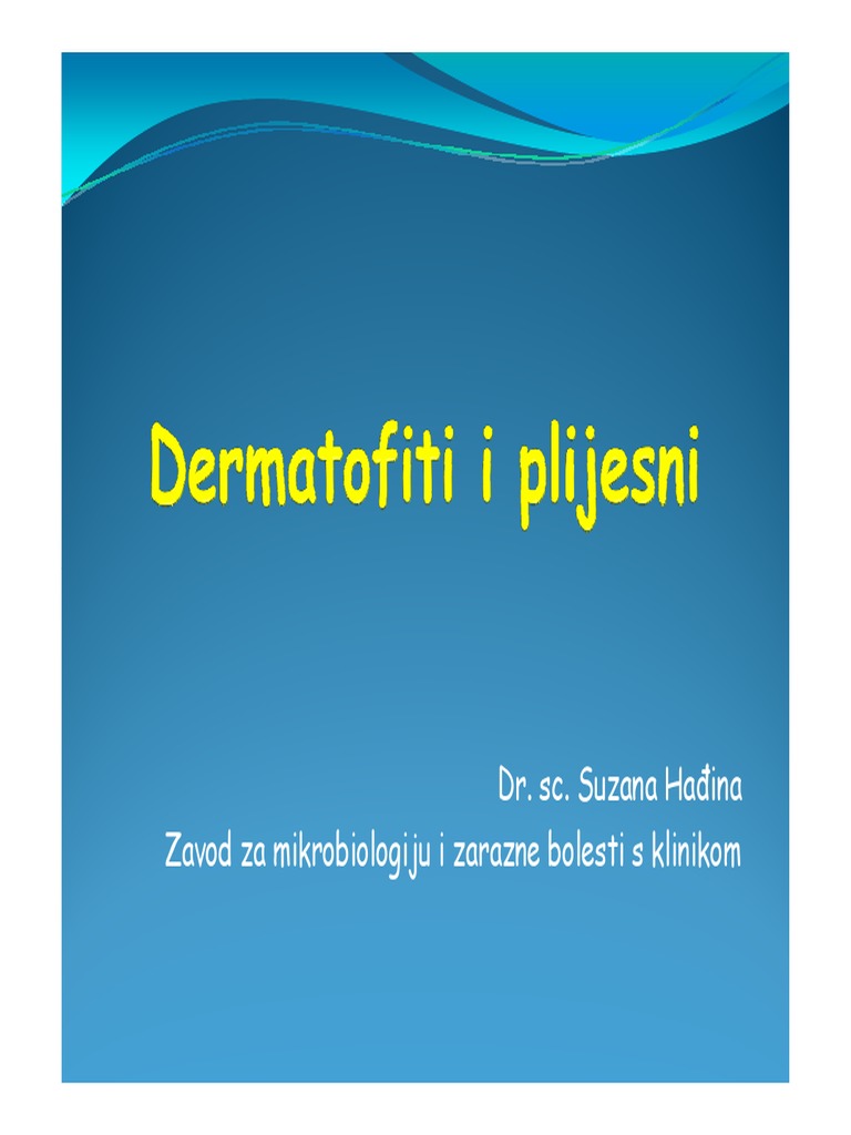 Dermatophyte Taxonomy and Treatment | PDF | Science & Mathematics