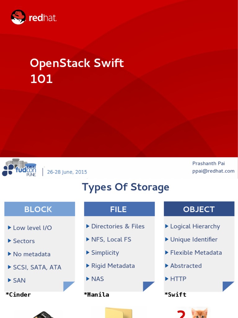 OpenStack Swift Object Storage Guide | PDF