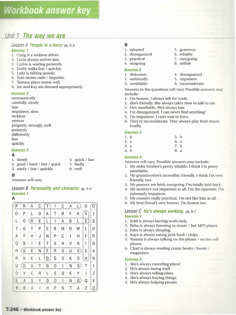 Touchstone 3 Answer Key Overview | PDF | Sahara | Desert