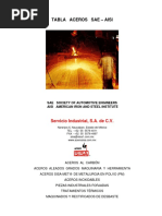 Tabla de Aceros AISI - SAE | PDF | Farmacología | Elementos químicos