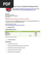 DL-91B: Behind-the-Wheel Instruction Log | PDF | Driving | Driver's License