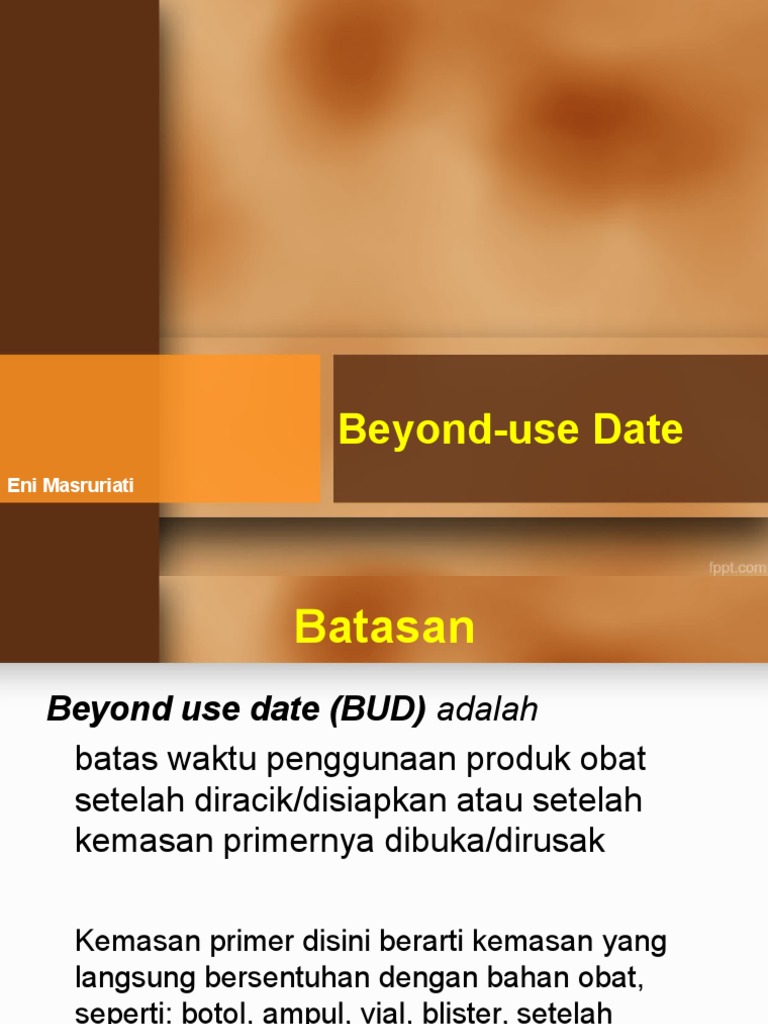 Beyond Use Date | PDF