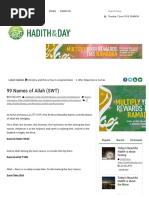 Suggested Weekly Study Plan | PDF | Quran | Islam