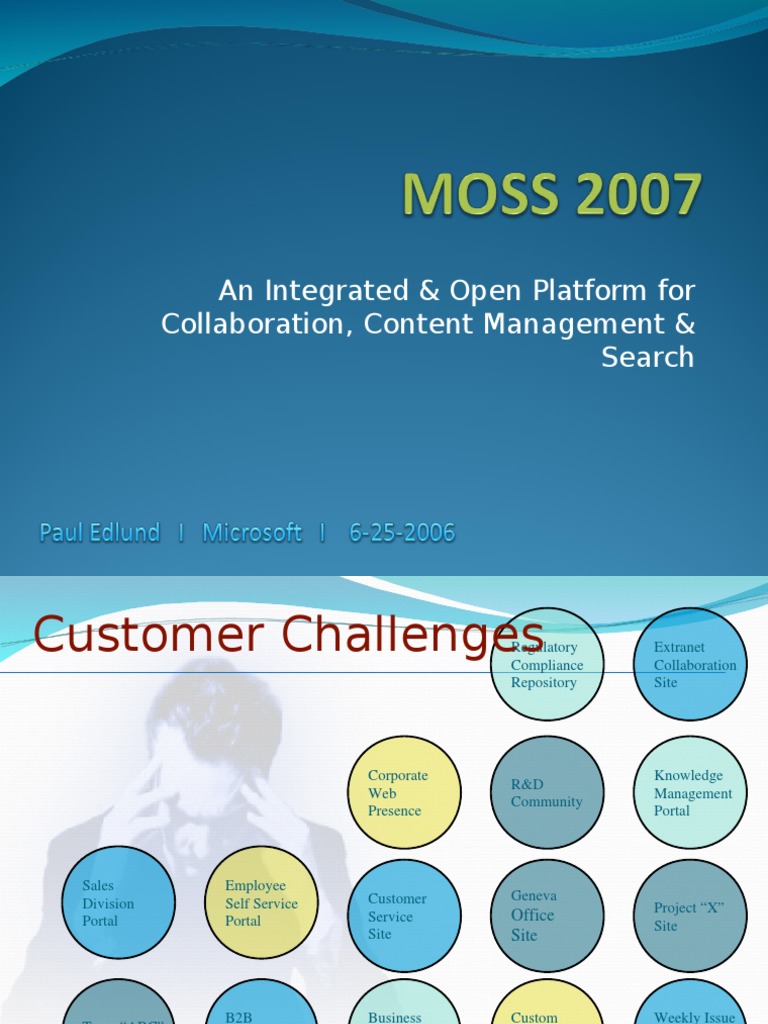 SharePoint 2007: Collaboration & BI Platform | PDF | Share Point ...