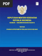 Batas Normal Ukuran LILA dan Pertumbuhan | PDF