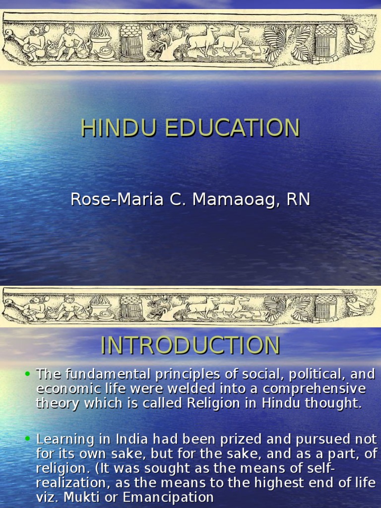 Hindu Education