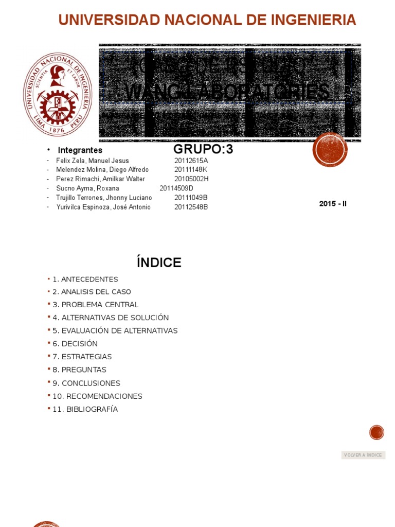 CASO 1.wang Laboratories | PDF | Innovación | Software