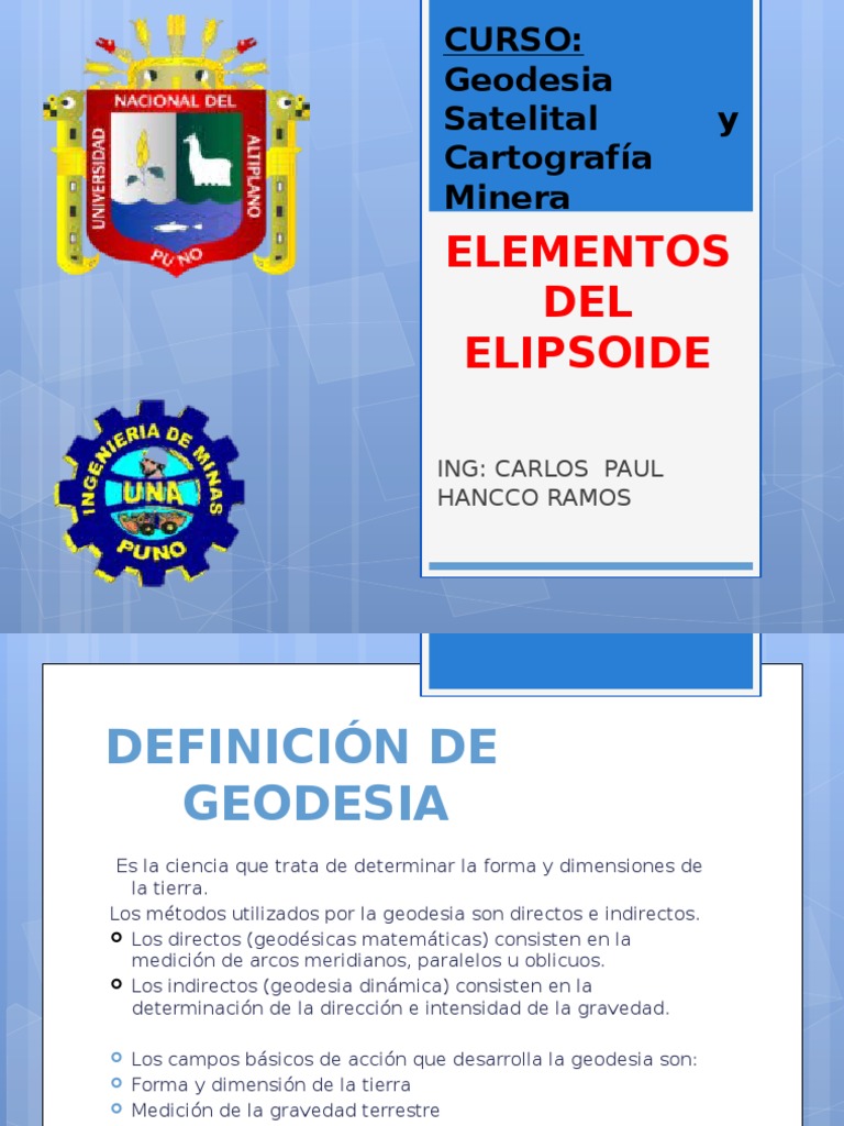GEODESIA | PDF | Geodesia | Mapa