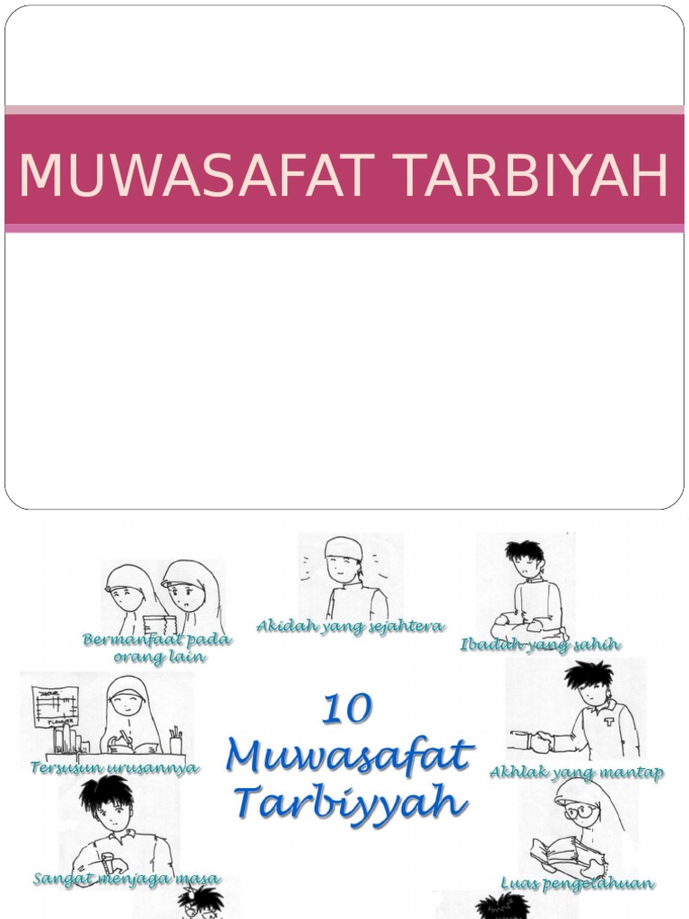 10 Muwasafat-Tarbiyah | PDF