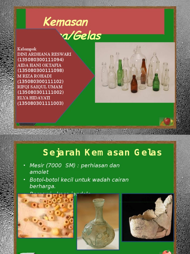 Kemasan Kaca | PDF