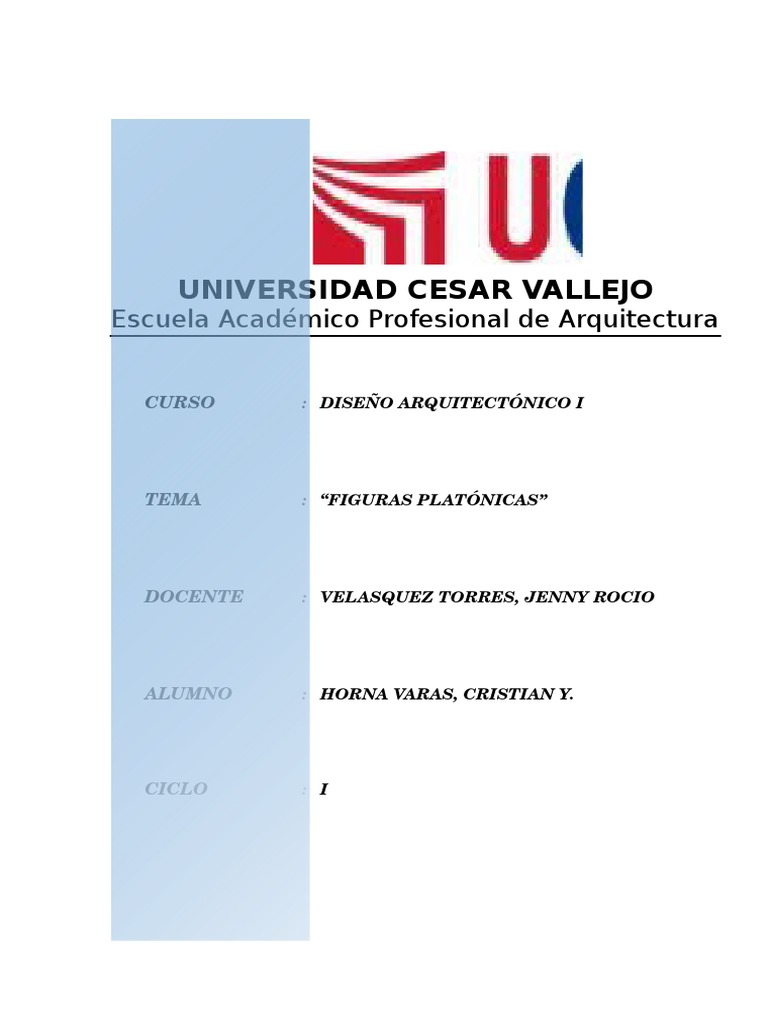 Caratula Ucv | PDF