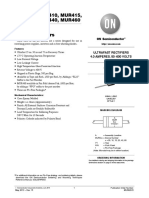 U1560 Diode Datasheet | PDF | Rectifier | Diode