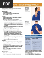 Back Scratch Test for Seniors' Flexibility | PDF | Hand | Shoulder