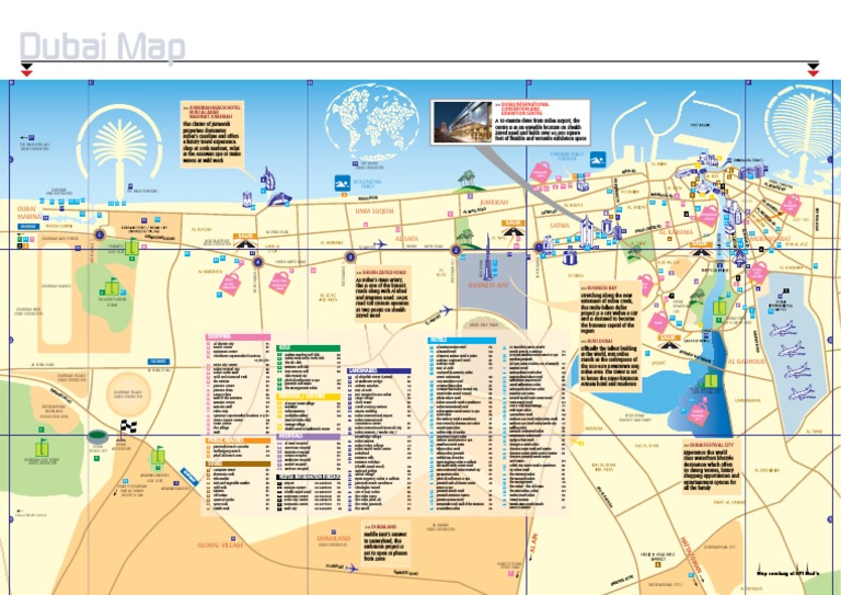 Dubai Hotels Map | PDF