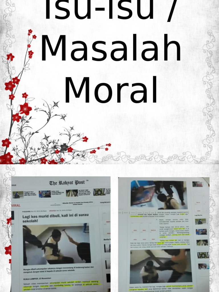 Isu-Isu Moral | PDF | Kesehatan Holistik