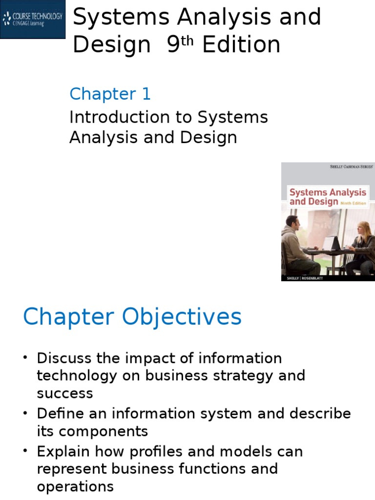 System Analysis and Design Chapter 1 | PDF | Software Development Process | Business Process