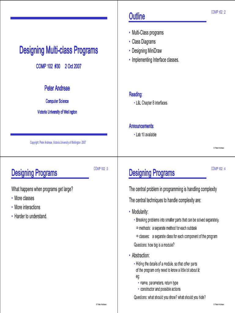 Designing Multi Designing Multi Designing Multi Designing Multi - Class ...