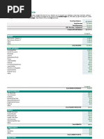 Sample Budget Ngo | PDF | Expense | Budget
