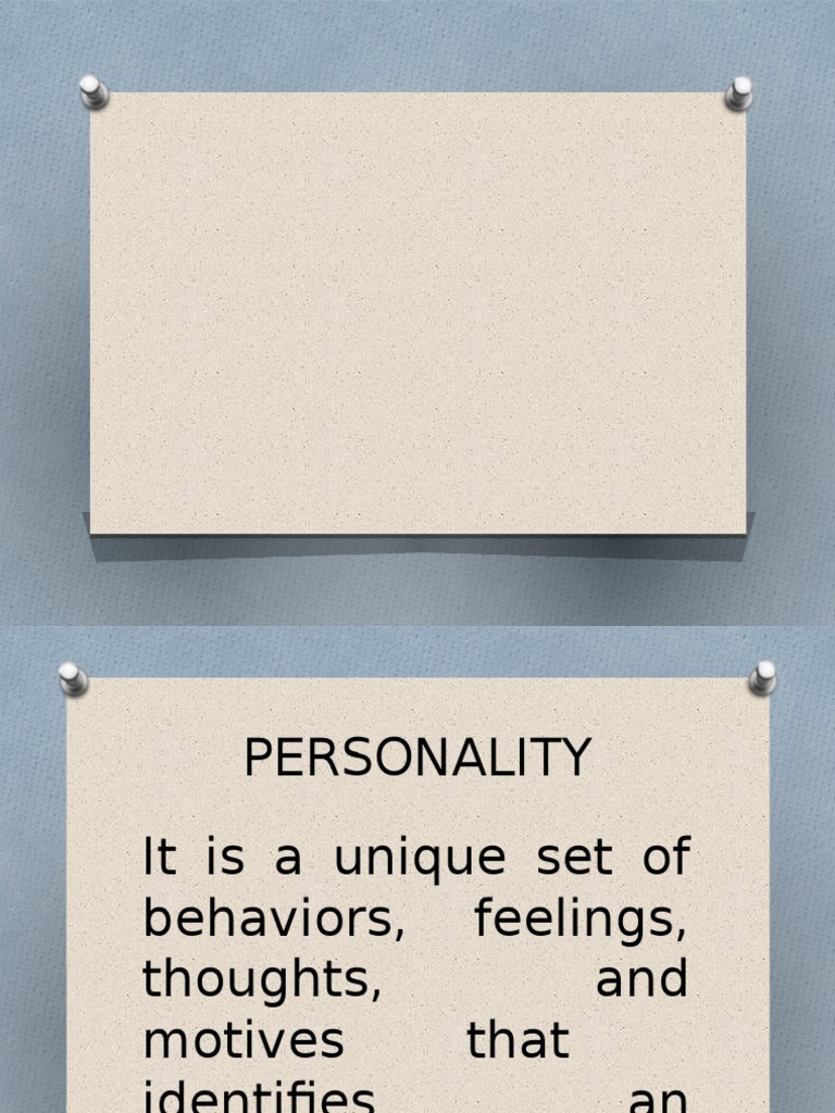 Myers and Briggs Personality Test | PDF