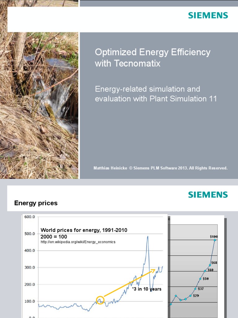 Energy Simulation Plant Simulation Version 11 MH 07 | PDF | Product ...