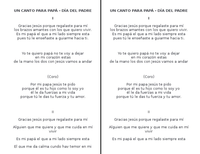 Letra Papa | PDF