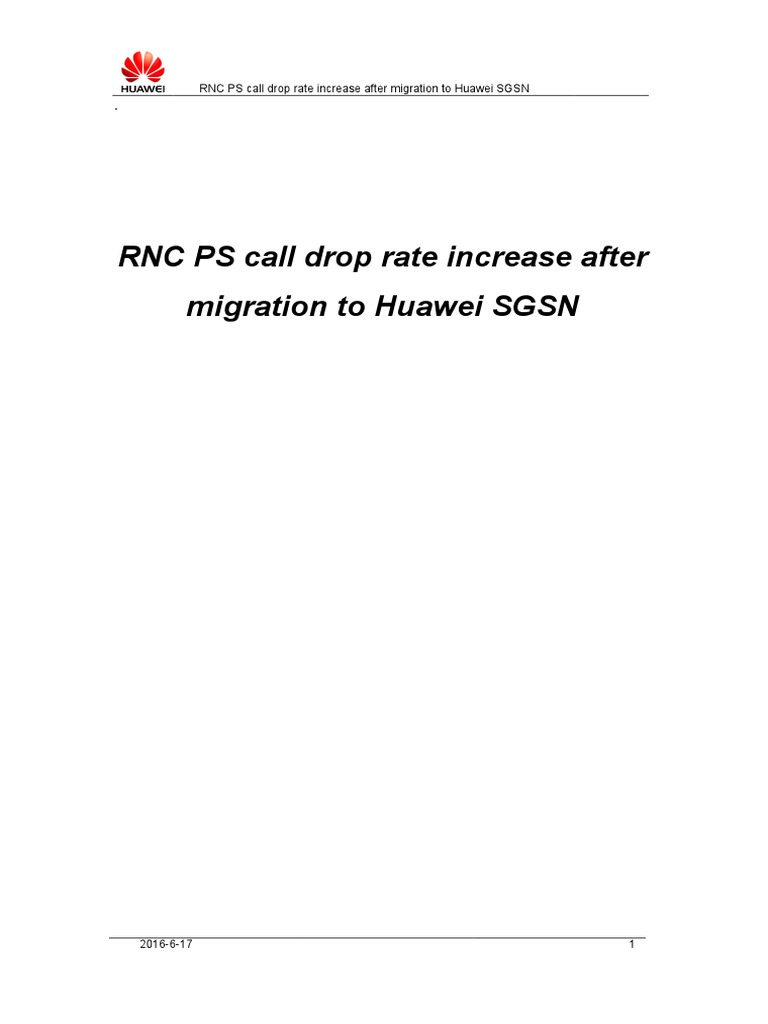 Documents - MX RNC Ps Call Drop Rate Increase After Migration | PDF ...