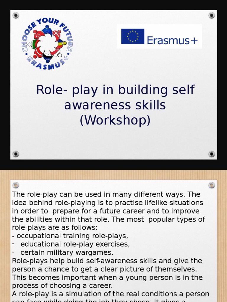 Role-Play for Building Self-Awareness | PDF | School Psychology | Lawyer