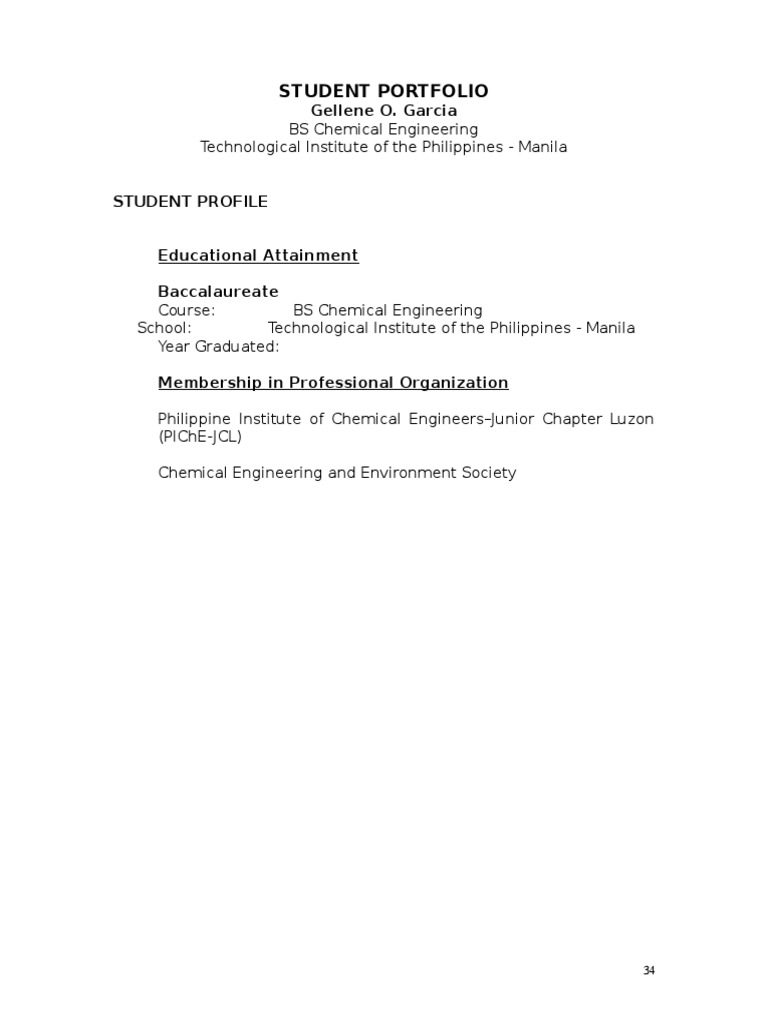 Student Profile (Final) | PDF