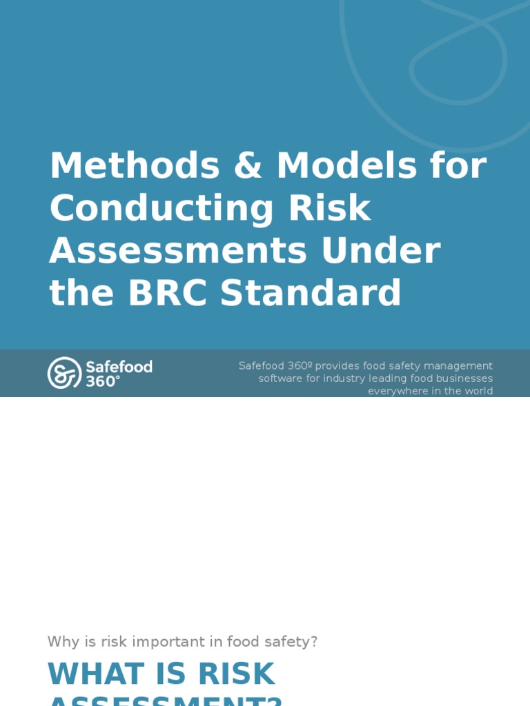 BRC Risk Assessment | PDF | Risk Assessment | Risk