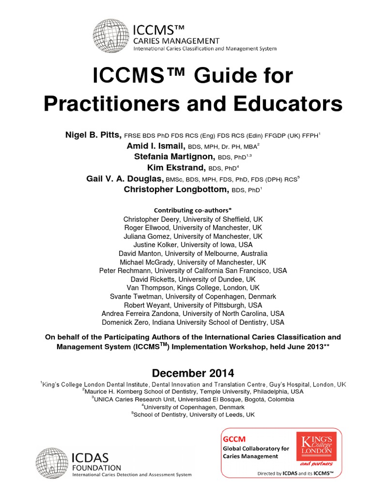 ICCMS-Guide Full Guide With Appendices UK | PDF | Evidence Based ...
