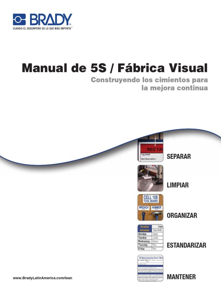 5S Handbook Latin America | Lean Manufacturing (Manufactura esbelta ...
