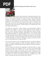 AASHTO HL-93 Loading Highway Design | PDF | Bridge | Truck