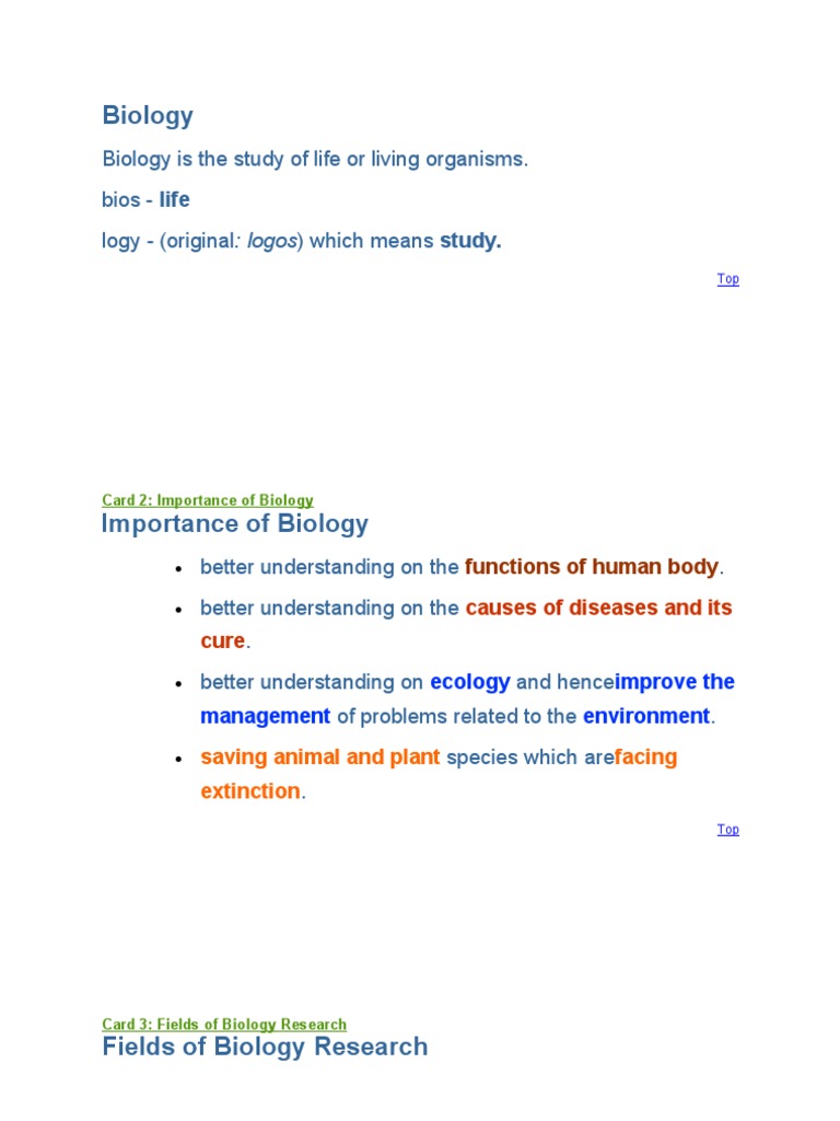 Form 4 Biology Overview and Notes | PDF | Cell (Biology) | Endoplasmic ...