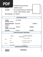Contoh Resume Bahasa Melayu Simple | PDF