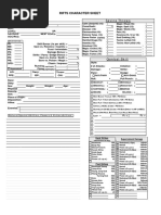 Rifts - Master O.C.C., P.C.C., R.C.C. & Race List | PDF | Race (Human ...