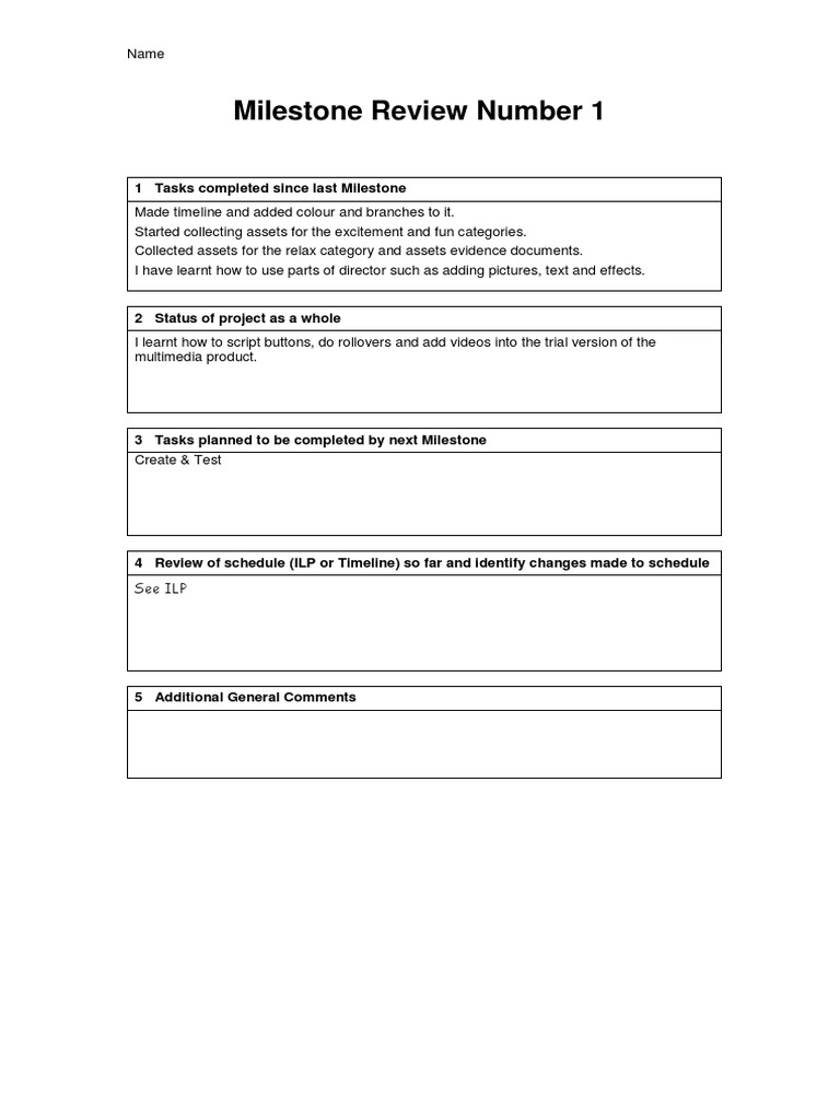 Milestone 1 Review: Project Progress | PDF | Art