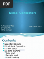 Diesel Generator Maintenance Checklist | PDF