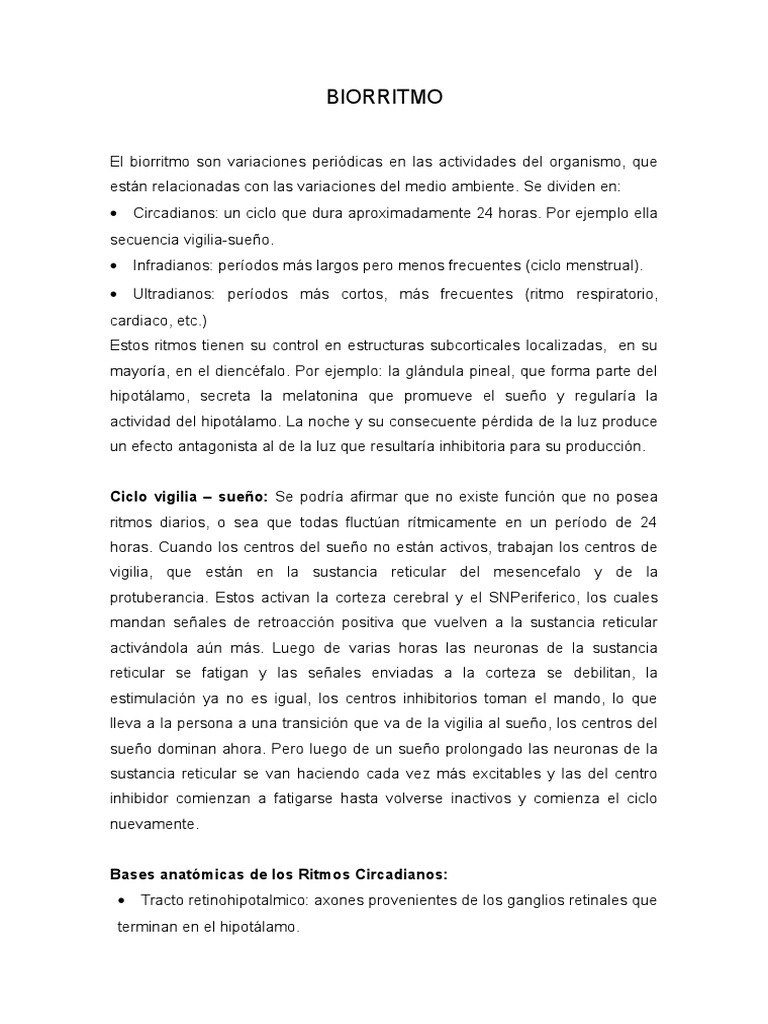 Biorritmo y Sexualidad | PDF | Movimiento rápido del ojo Sueño | Zoofilia