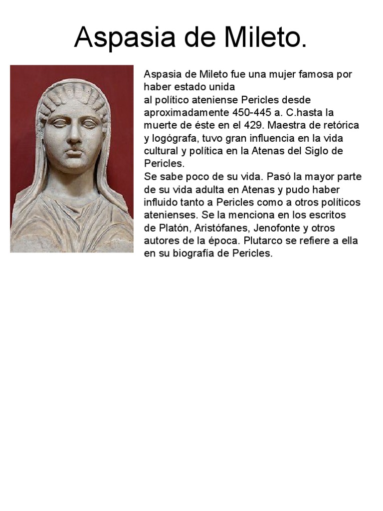 Aspasia de Mileto | PDF