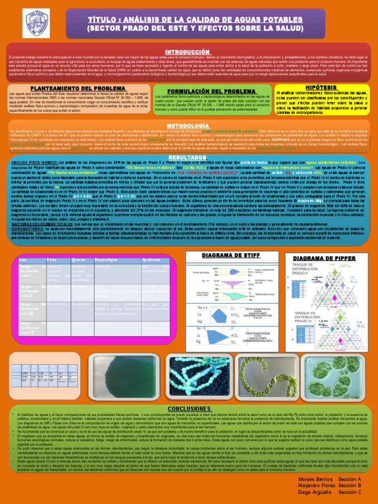 Pendon de Tesis | Descargar gratis PDF | Magnesio | Agua potable