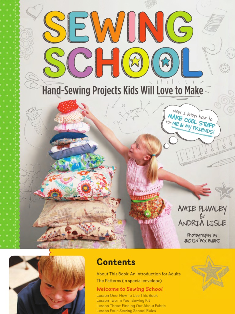 Sewing School - Book Layout and Design (Sample Pages) | PDF | Sewing ...
