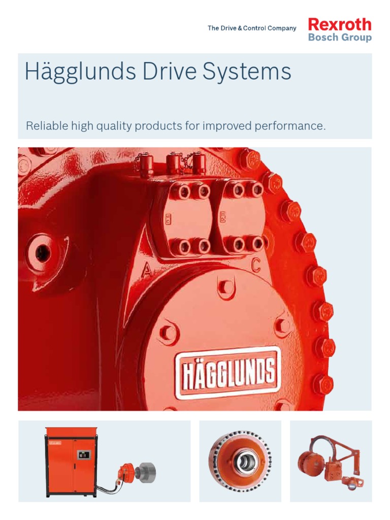 Rexroth-Hagglunds Drive Systems | PDF | Reliability Engineering ...