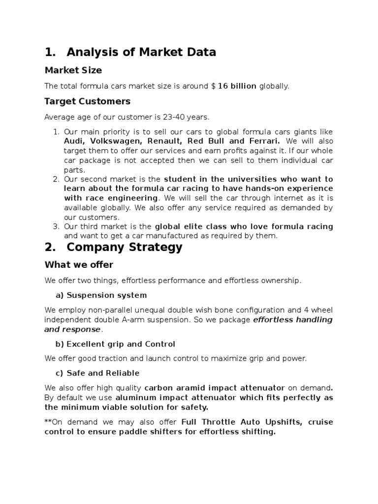 Business Logic Case Draft | PDF | Car | Outsourcing