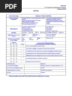 Standard Lift Plan Template | PDF | Crane (Machine) | Elevator