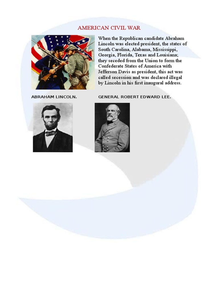 American Civil War Secession Overview | PDF | Politics | History
