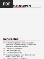 Dispozitive Periferice de Intrare Iesire | PDF
