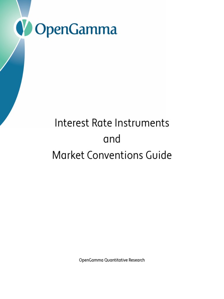 Interest Rate Instruments and Market Conventions Guide | PDF | Futures Contract | Libor