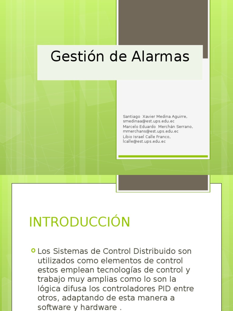 Alarmas Scada | PDF | Scada | Software
