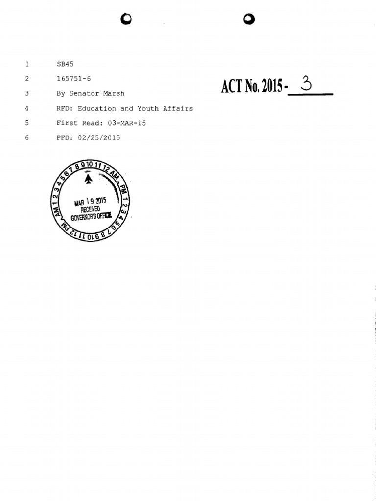 Alabama School Choice Act Overview | PDF | Charter School | State School