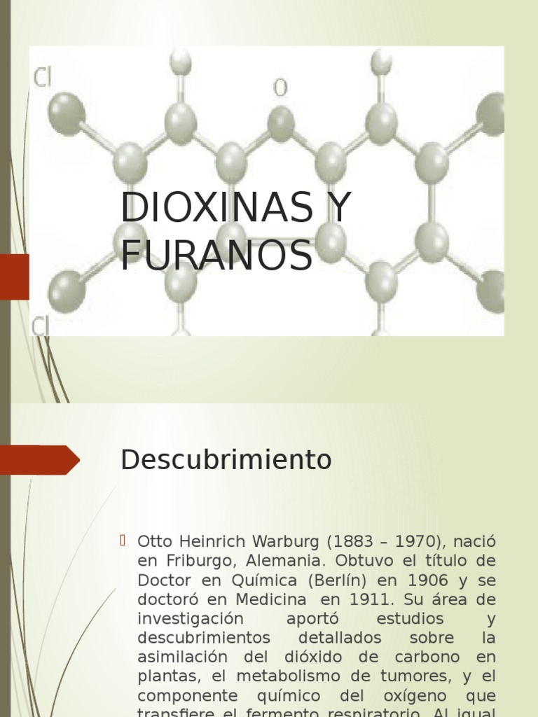 Dioxinas y Furanos Clase en Construccion | PDF | Química | Ciencias fisicas